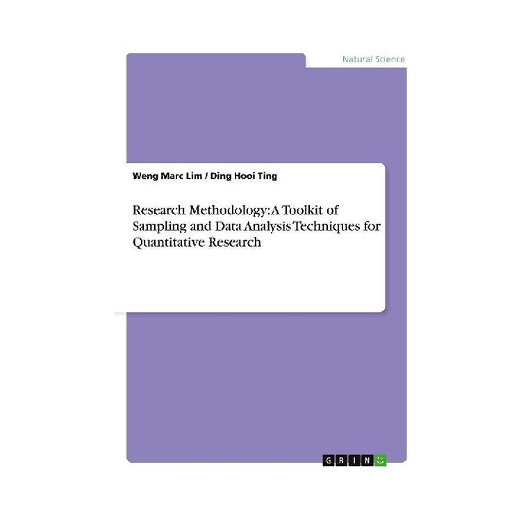 Research Methodology: A Toolkit of Sampling and Data Analysis ...