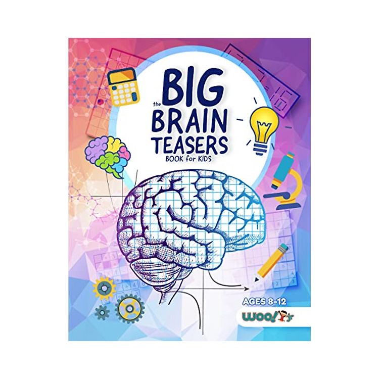 The Big Brain Teasers Book for Kids: Logic Puzzles, Hidden Pictures ...