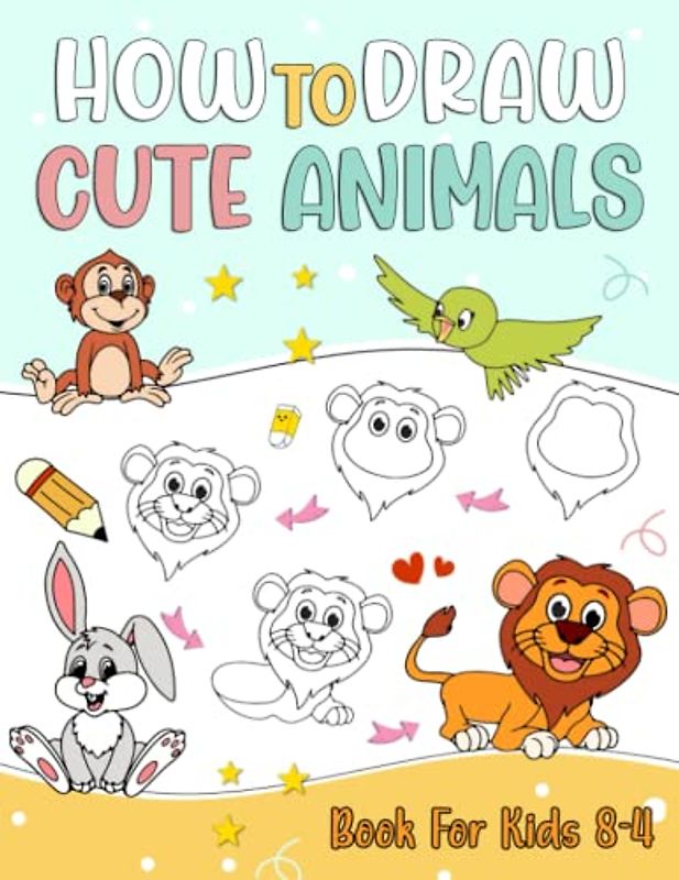 how to draw cute animals for kids: How To Draw Animals For Kids in 6 ...