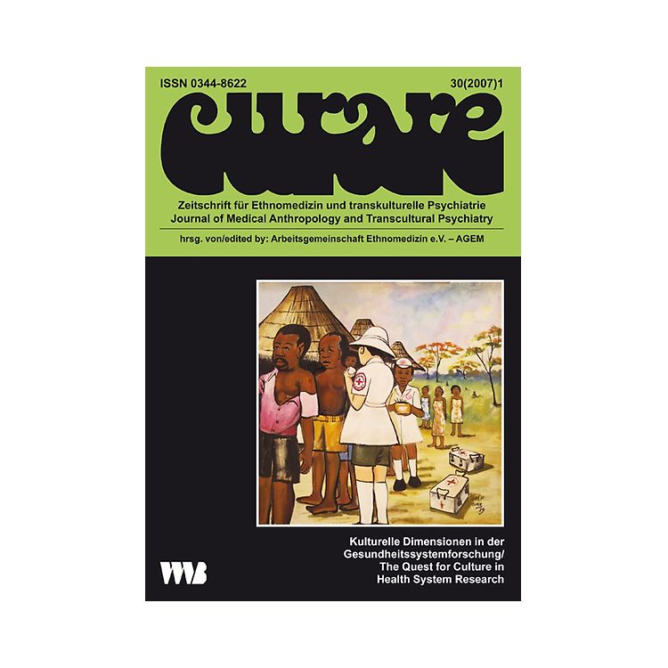 Curare. Zeitschrift für Medizinethnologie / Journal of Medical ...