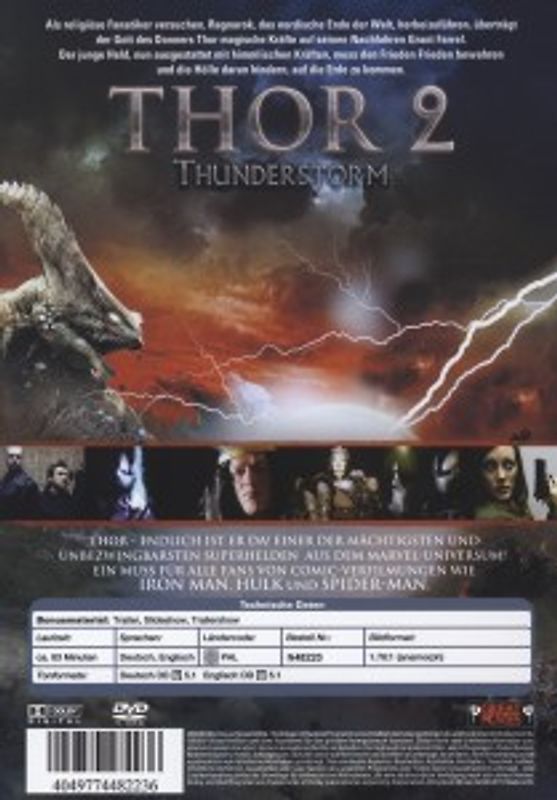 thor 2 dvd