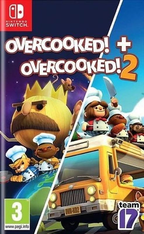 Overcooked! + Overcooked!2 [Special Edition, UK Import] Nintendo Switch ...