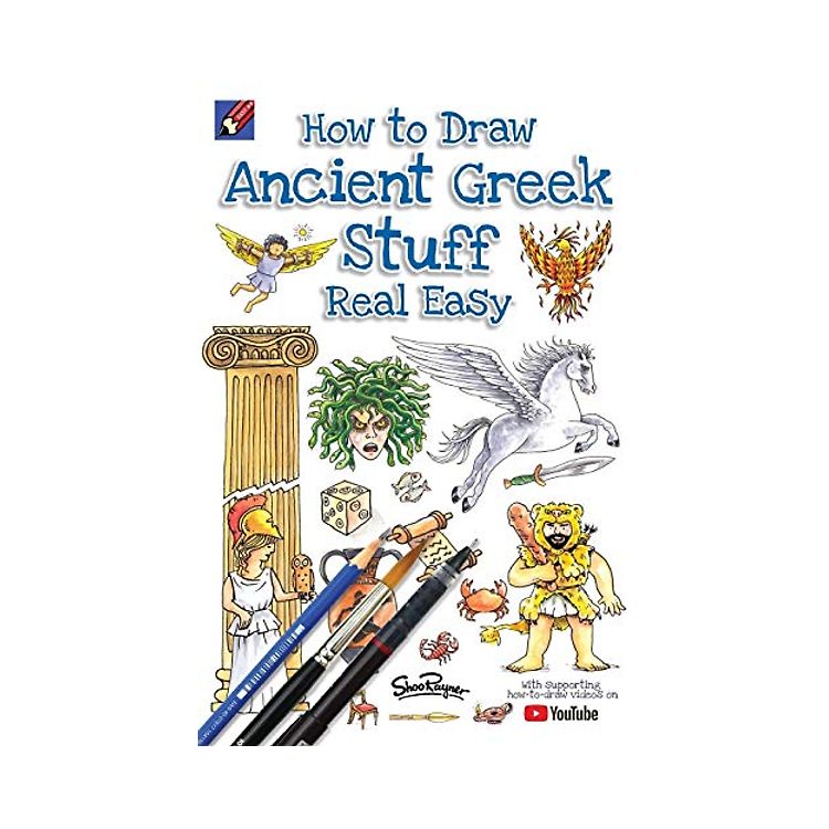 How To Draw Ancient Greek Stuff Real Easy: Easy step by step drawing ...
