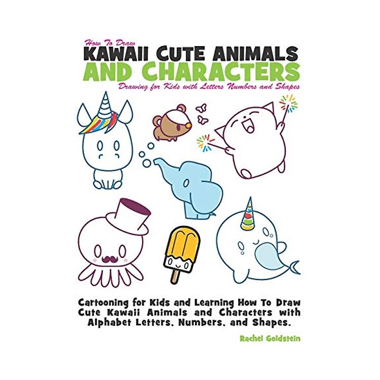 How to Draw Kawaii Cute Animals and Characters : Drawing for Kids with ...
