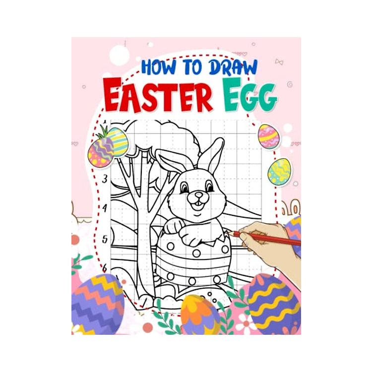 How To Draw Easter Egg: 25 Line Drawings With Step-By-Step Guides To ...