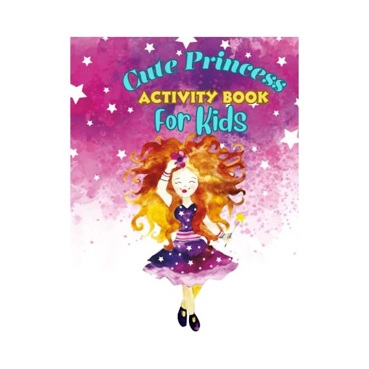 Cute Princess Activity Book For Kids: Look and Find Activity Book for ...