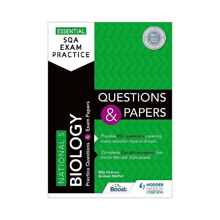 Essential SQA Exam Practice: National 5 Biology Questions and Papers ...