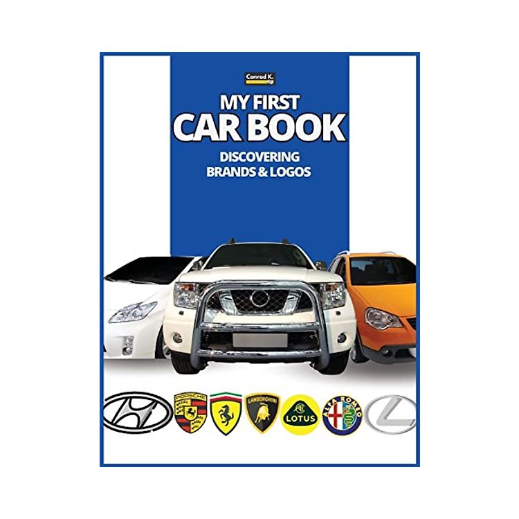 My First Car Book: Discovering Brands and Logos, colorful book for kids ...