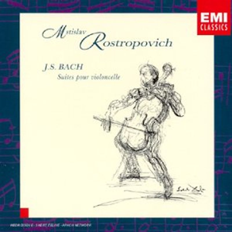 Mstislav Rostropovitch - Bach:Cello Suites No.1-6 gebraucht kaufen