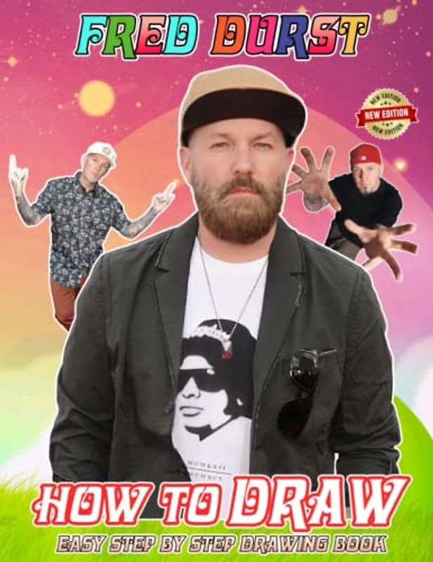 How To Draw Fred Durst & Coloring: Draw and Coloring Book For Kids ...