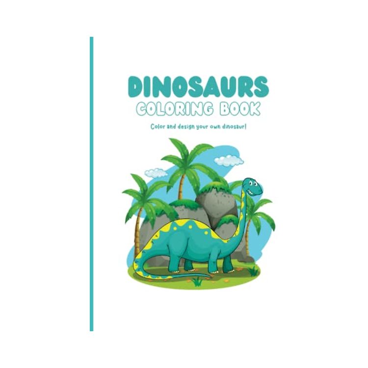 Dinosaur color book for kids: Amazing Activity for Children to Color ...
